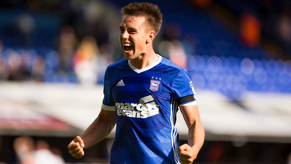 Ipswich Town JONAS EYES WORLD CUP