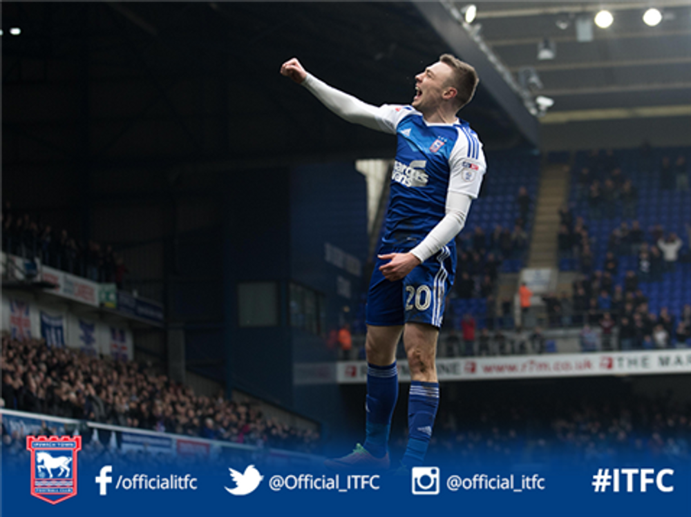 Ipswich Town Match Report : 18/02/2017