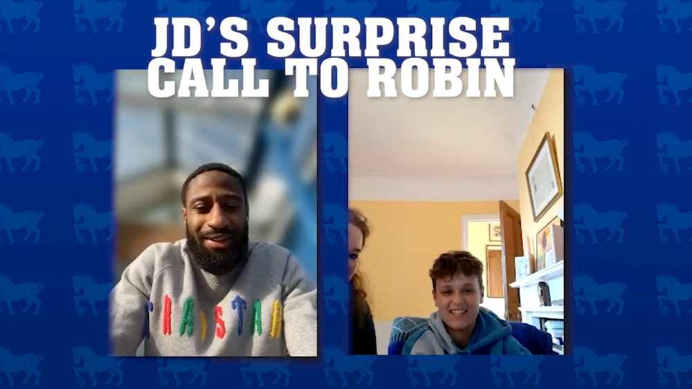 Ipswich Town FC | JD'S SURPRISE CALL TO YOUNG FAN