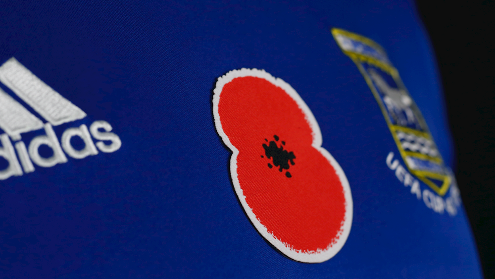 Ipswich Town OVER £6000 RAISED FROM POPPY SHIRTS