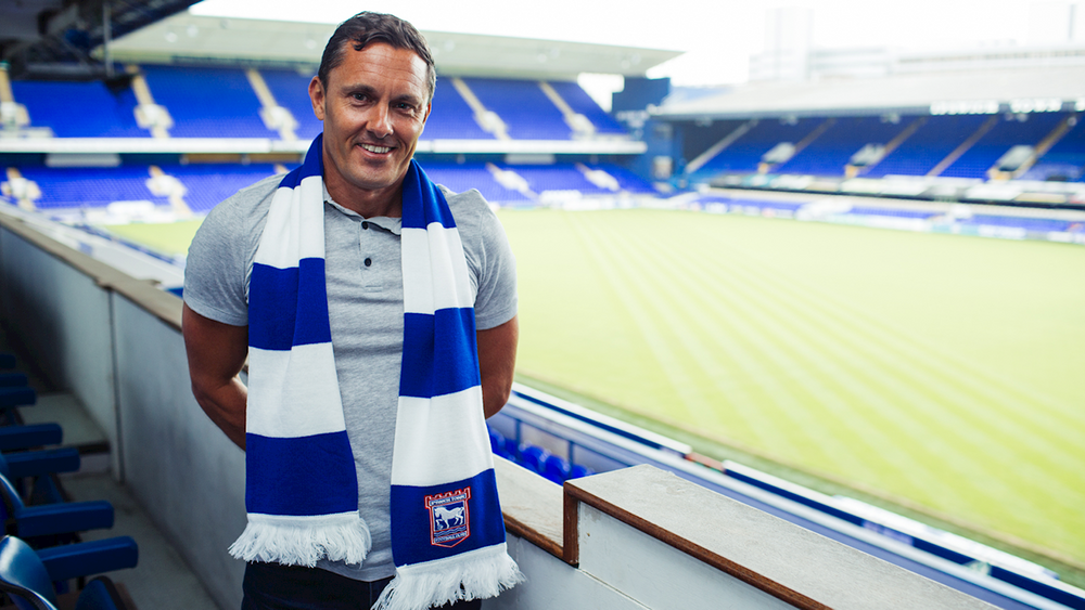 Ipswich Town HURST: PROUD TO BE HERE