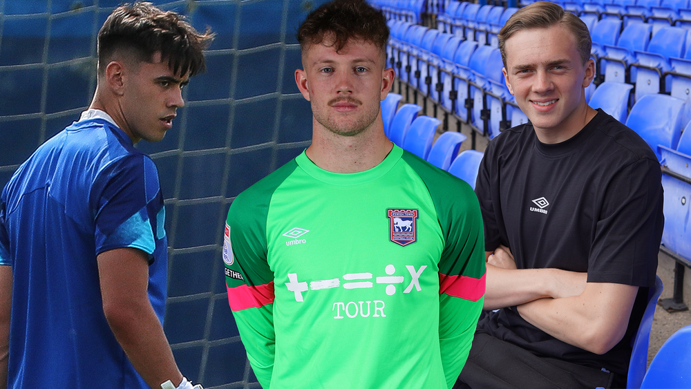 Ipswich Town FC | Trio of goalkeepers signed up