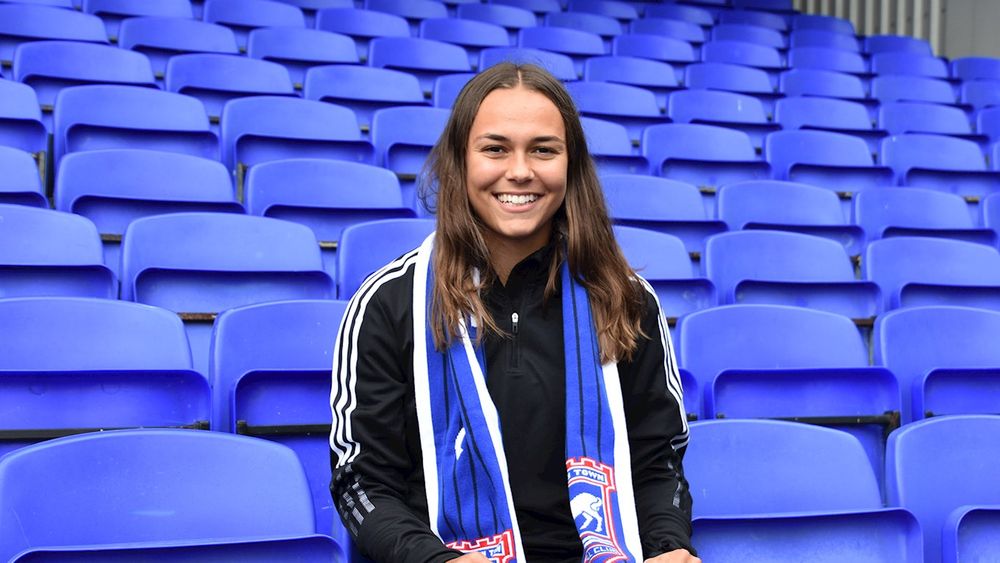 Ipswich Town PAIGE PEAKE TURNS PRO