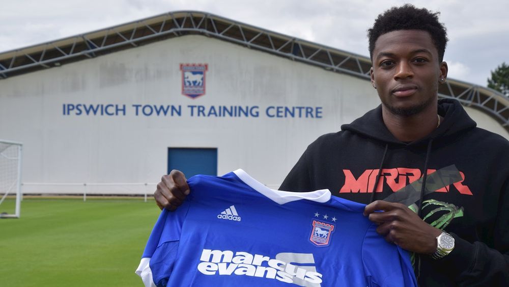 Ipswich Town TOWN LAND DOMINIC IORFA ON LOAN
