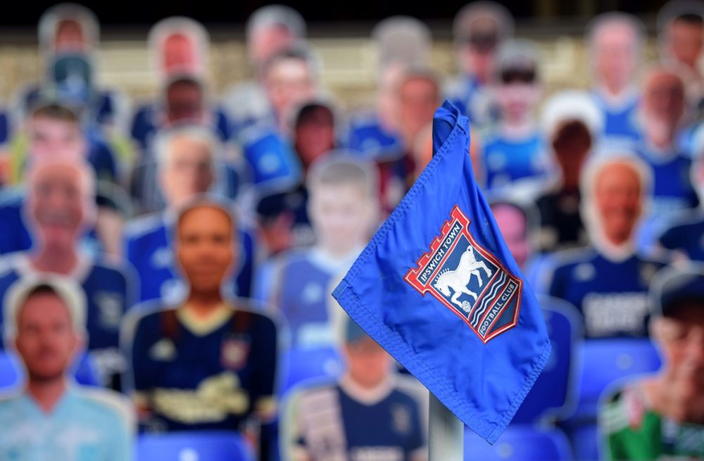 Ipswich Town FANS IN THE STANDS