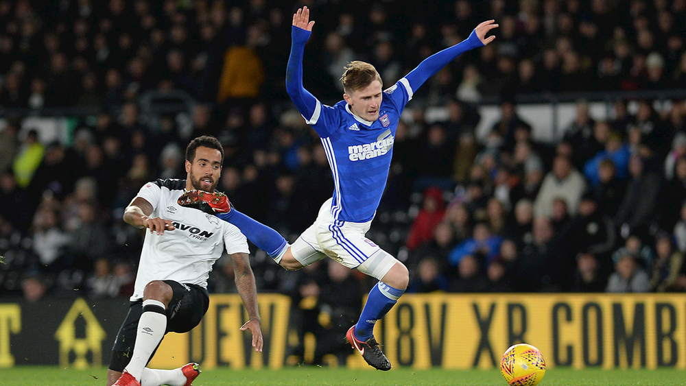 Ipswich Town CALLUM SALUTES BLUE ARMY