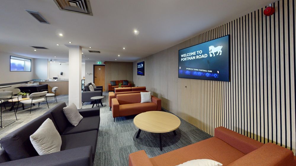 Ipswich Town FC | Players’ Lounge | Event Space for 60 People