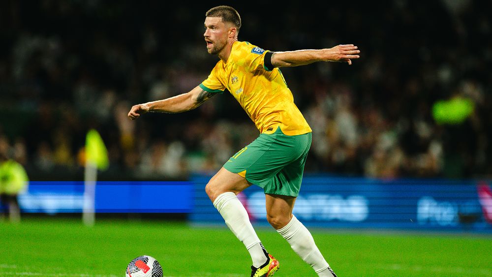 Ipswich Town FC | BURGE WINS CAP IN SOCCEROOS WIN