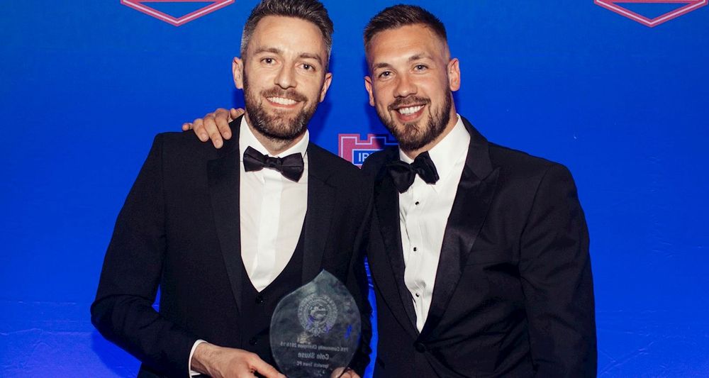 Ipswich Town COLE COLLECTS COMMUNITY AWARD