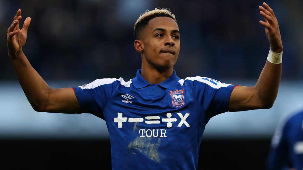 Ipswich Town FC | OMARI WINS PLAYER OF THE MONTH